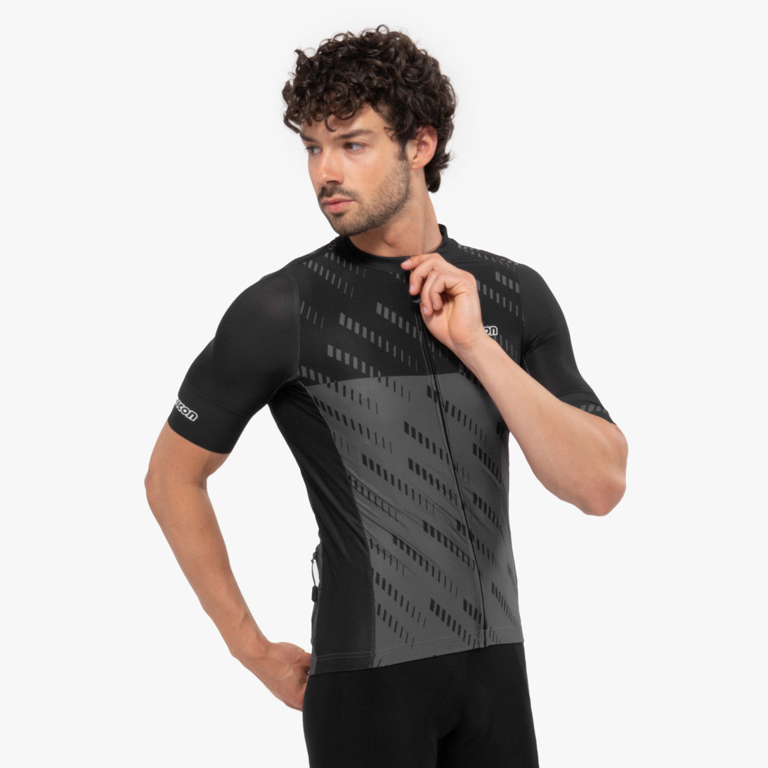 Black/Anthracite Reflex Cycling Jersey | Scicon Sports
